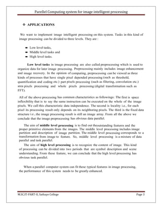 parallel processing | PDF