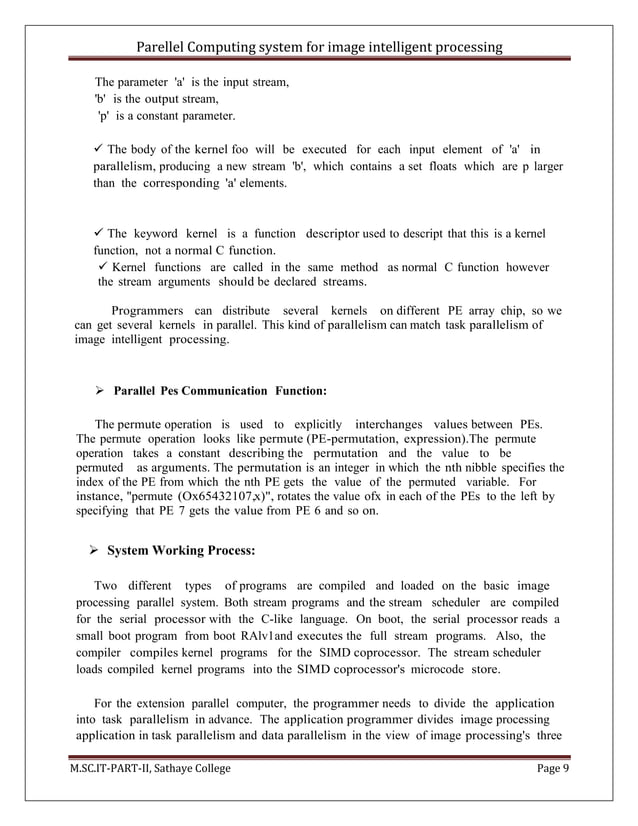 parallel processing | PDF