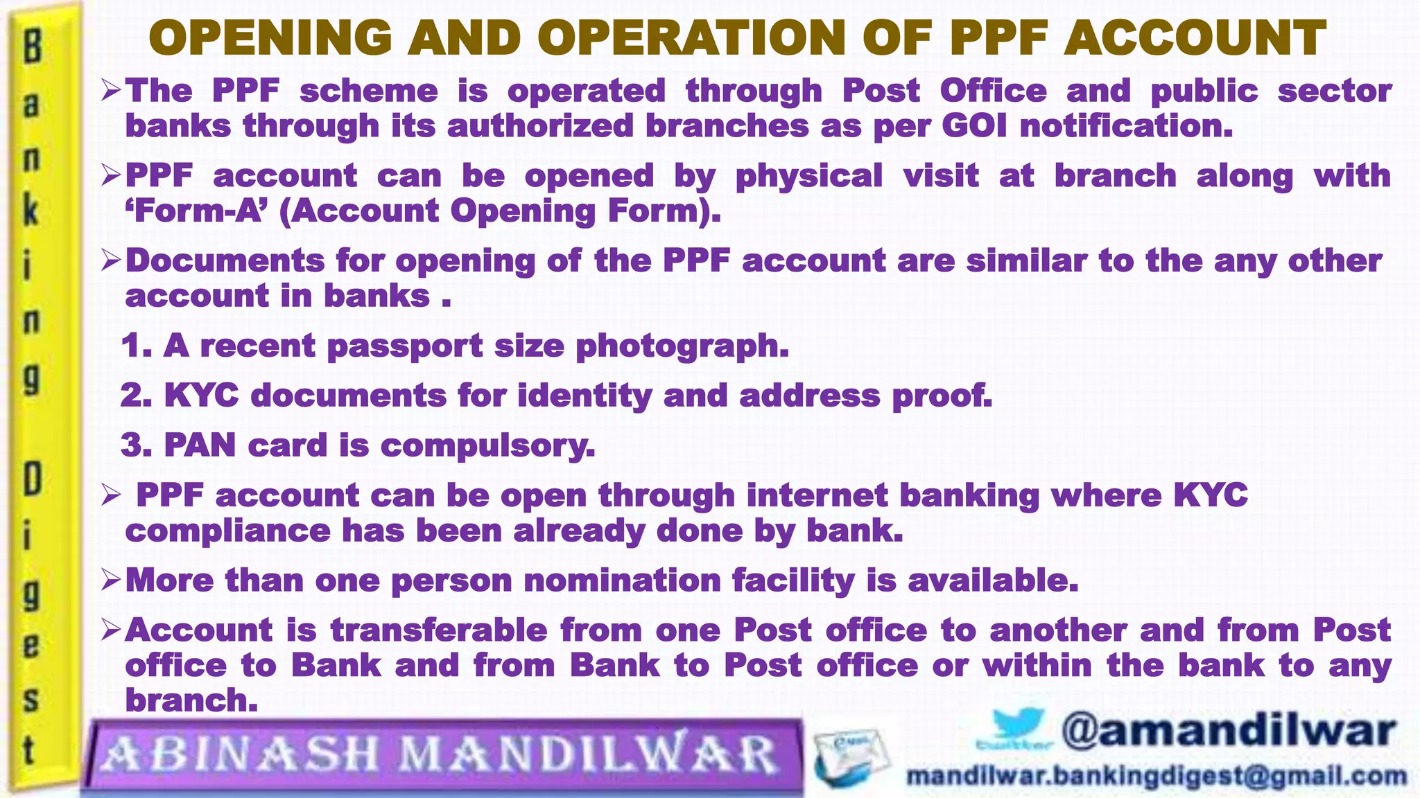 PPF (Public Provident Fund) Account 2019 in Hindi–Benefits, updated ...