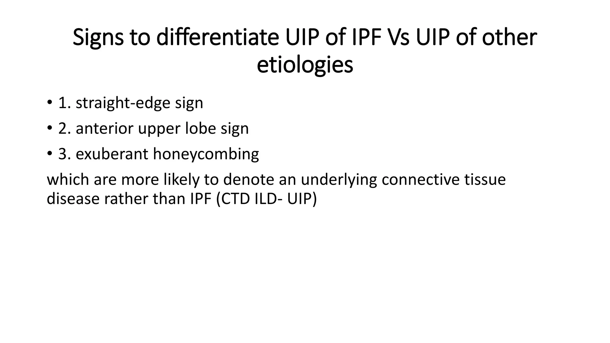 Progressive Pulmonary Fibrosis; Fibrotic ILD | PPTX