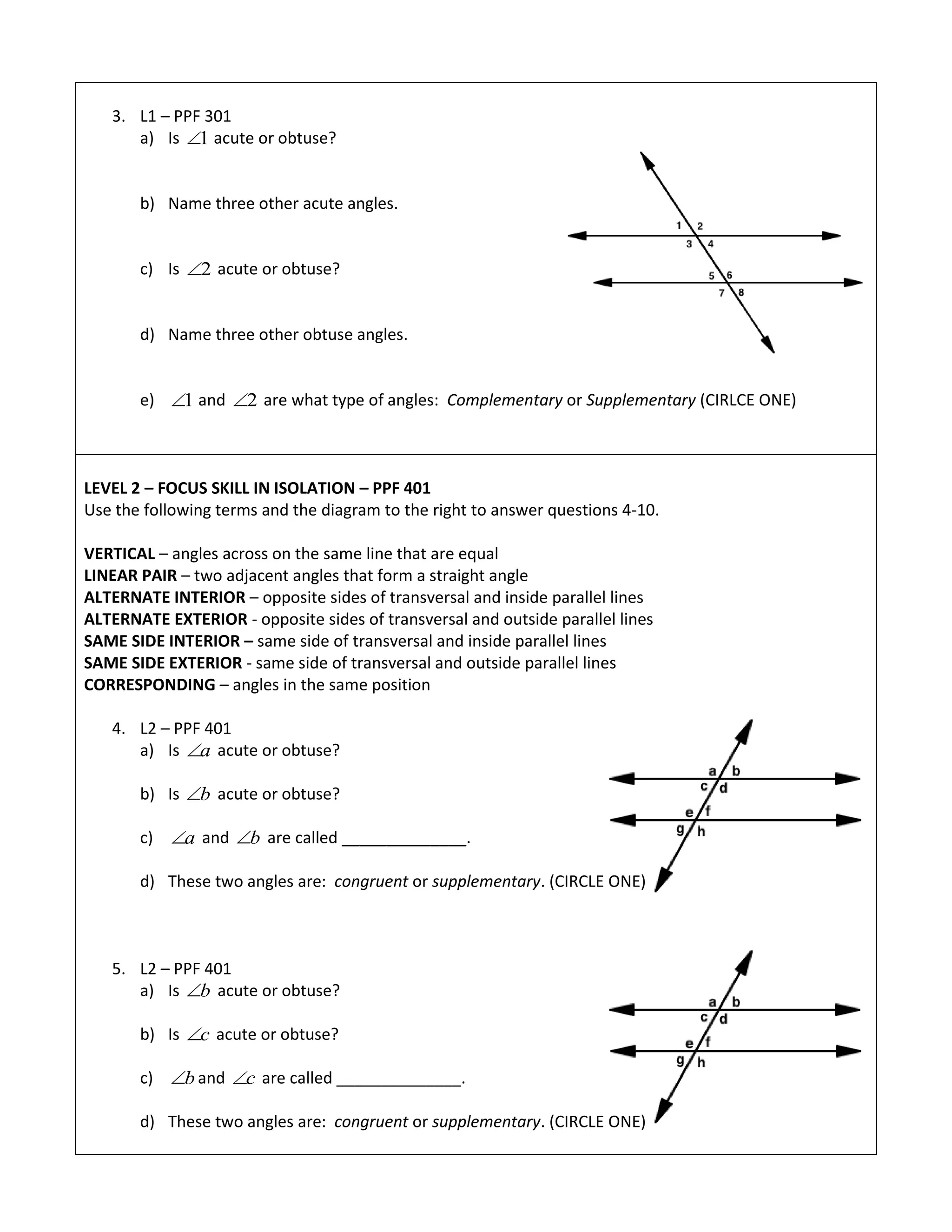 Ppf401 skill sheet1 | DOCX