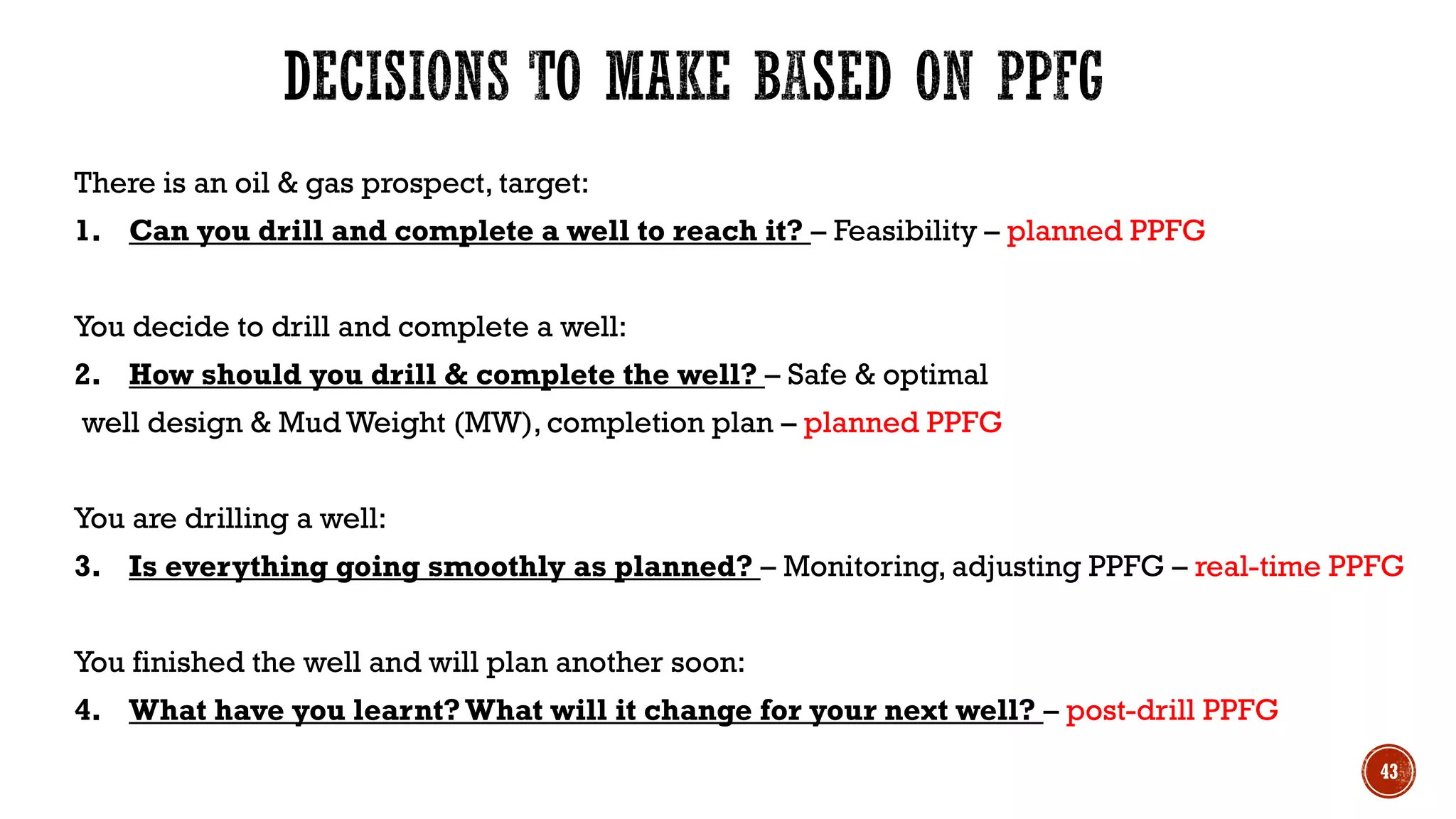 Formation pressure (PPFG) based on HW | PDF