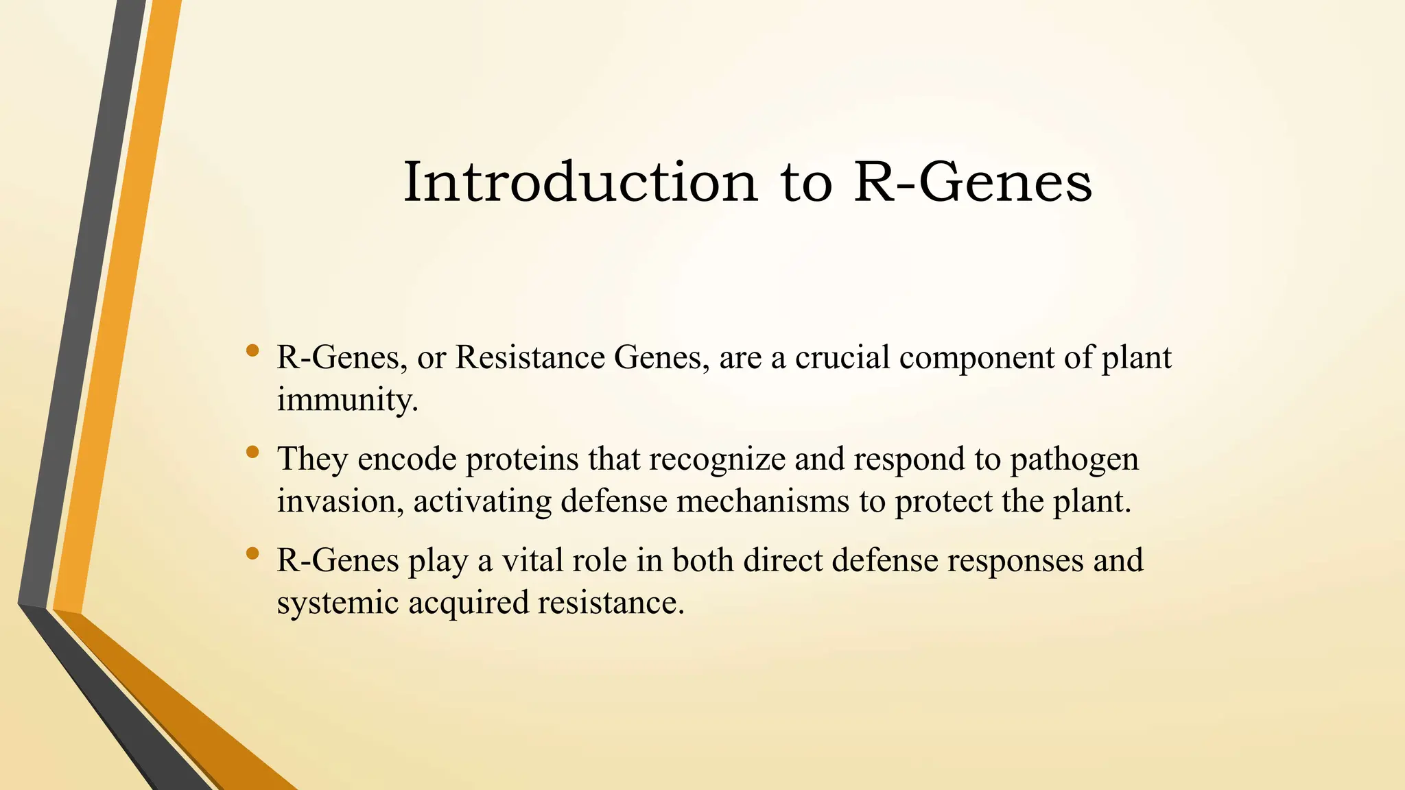 Resistance in plants through R-Genes mechanism.pptx