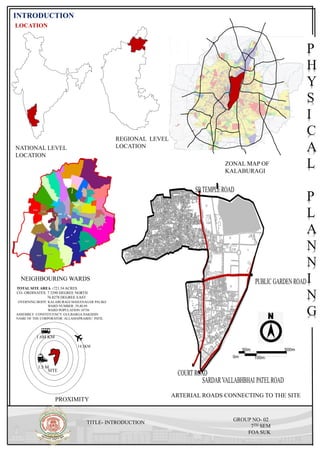 physical planning final presentation drawings | PDF