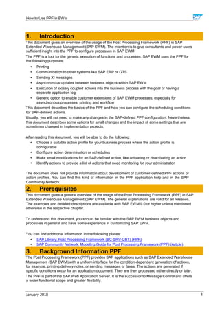 Ppf in sap_ewm_1 | PDF