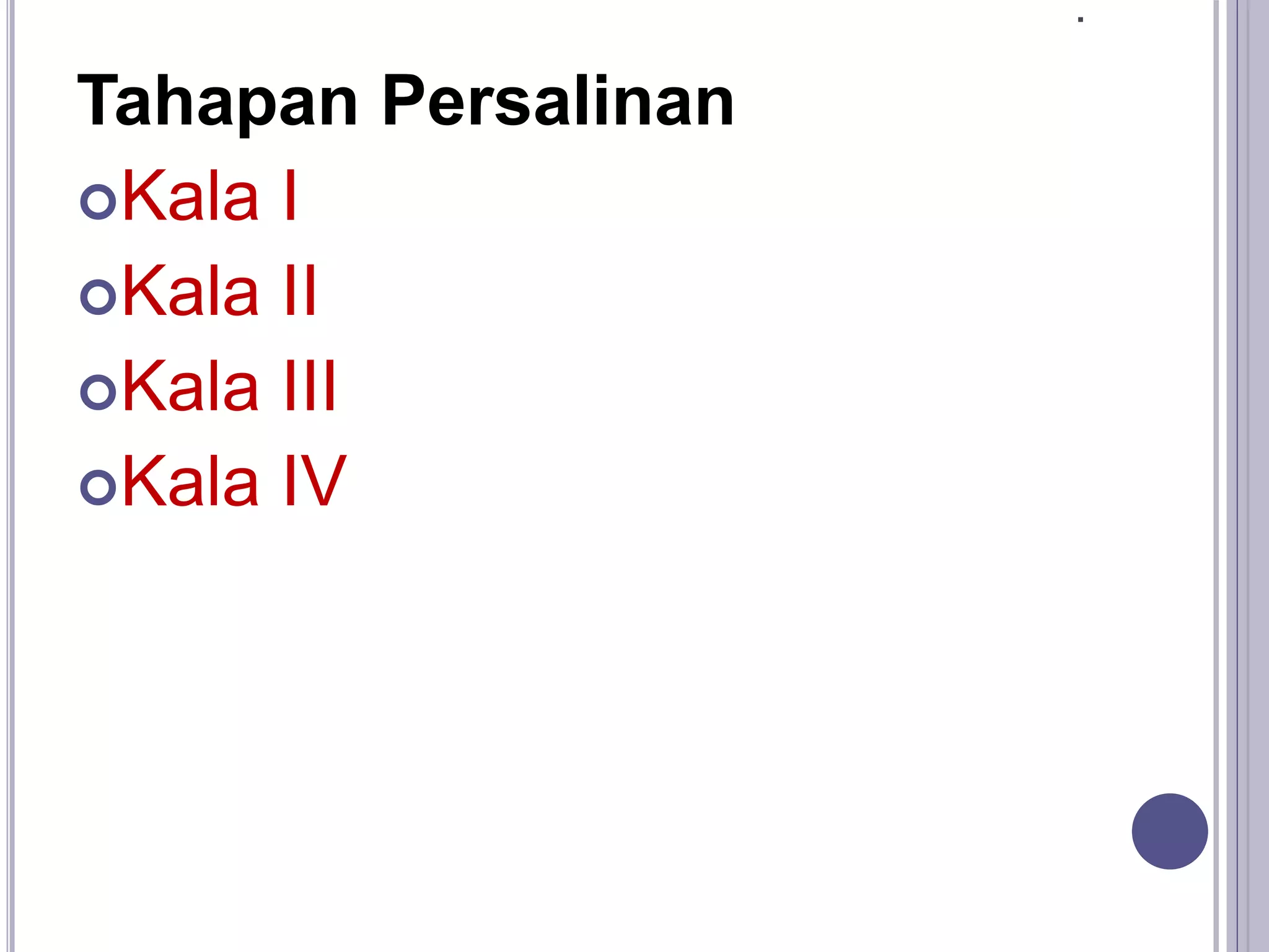 Fisiologi persalinan | PPTX