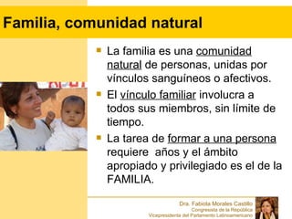 Familia, Base de la Comunidad (Paita) | PPT