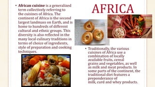 FOOD AROUND THE WORLD....ENGLISH PROJECT | PPTX