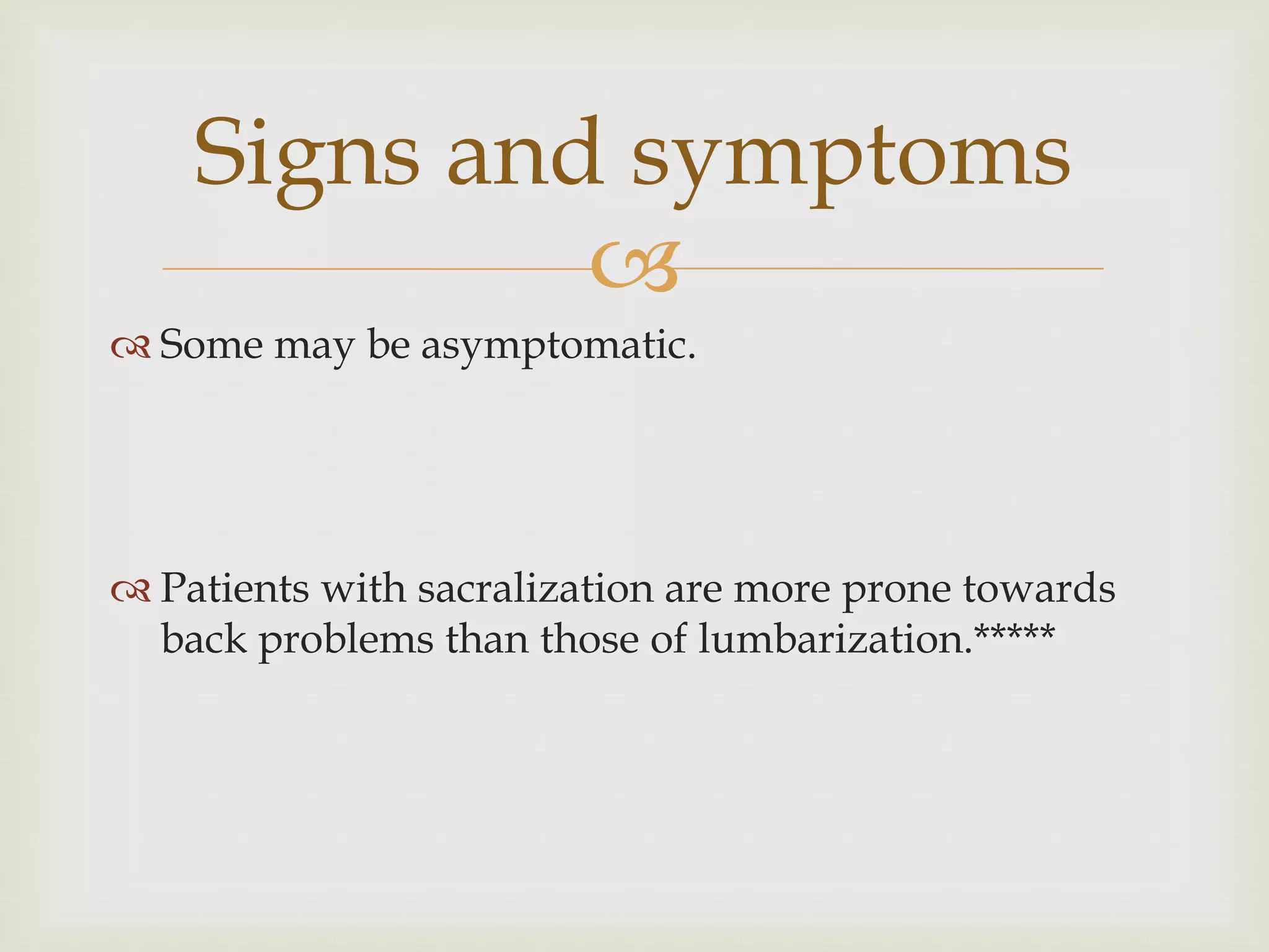 Pp for lumbarization and sacralization by Dr Dhruv Taneja Assistant ...