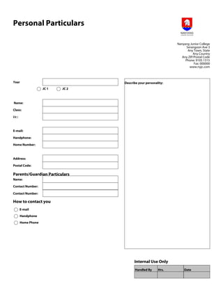 Pp form | PDF