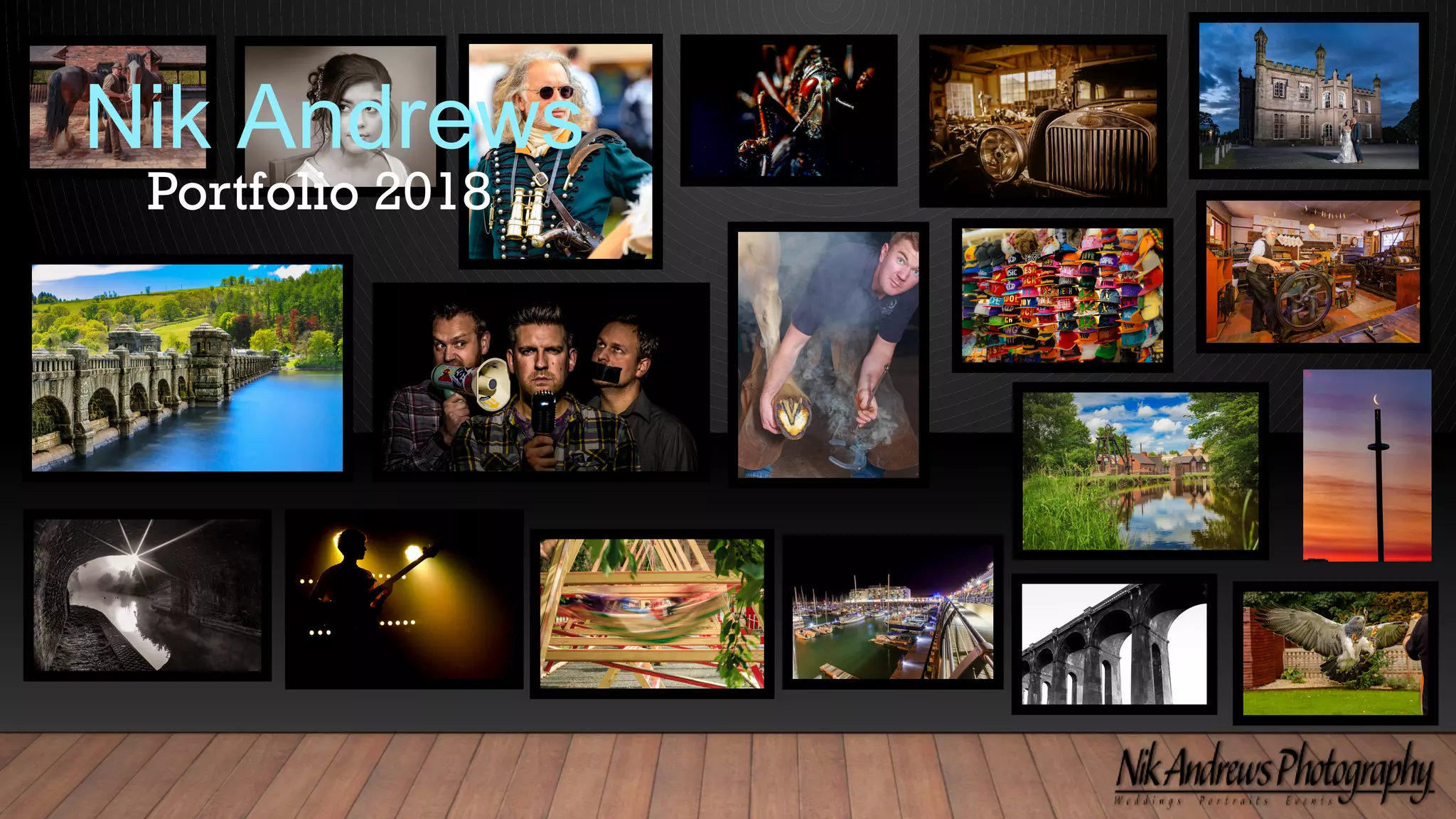 Nik Andrews Portfolio 2018 | PPT