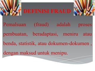 Fraud | PPTX