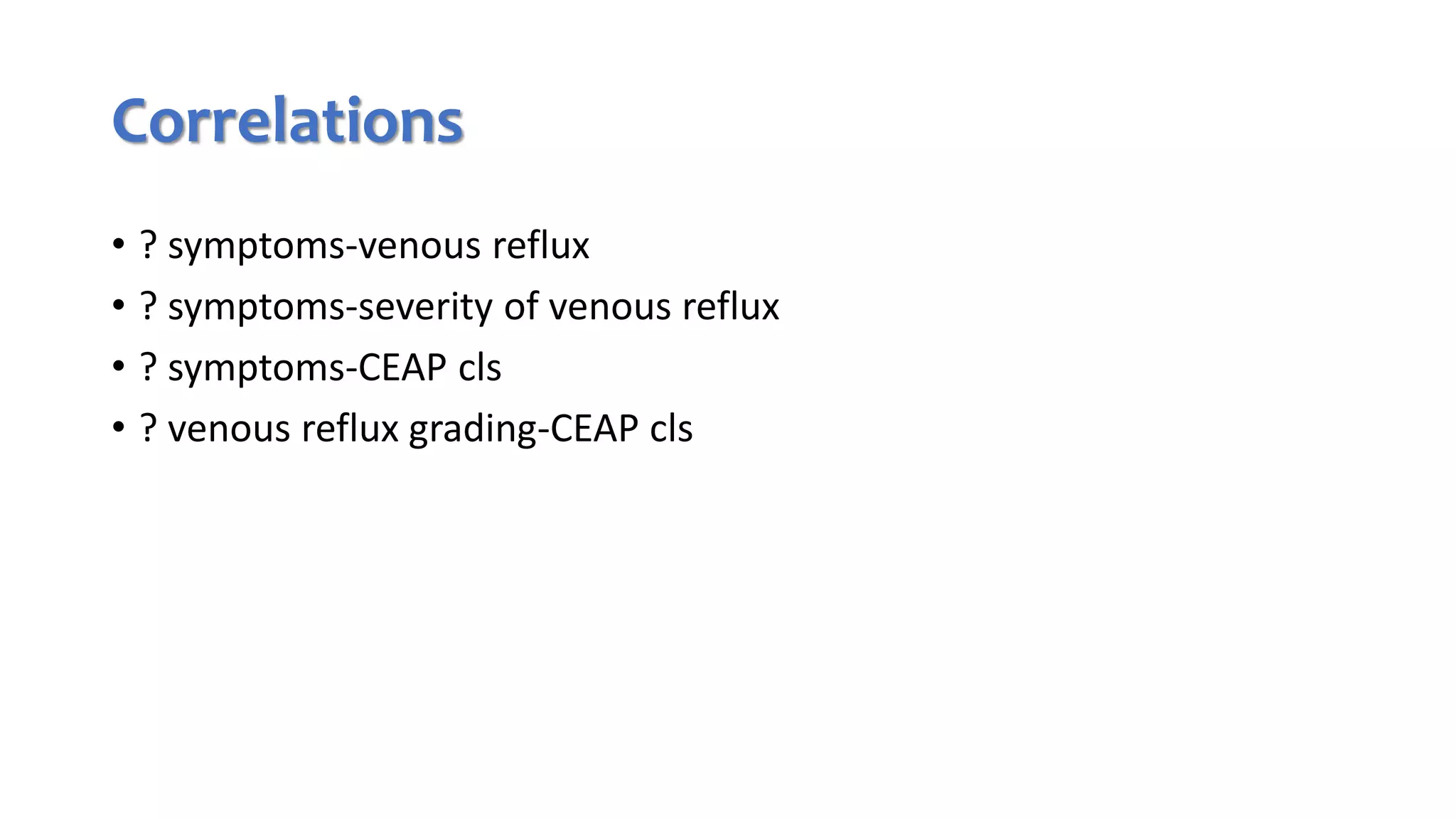 PPG and CDUS in venous reflux disease | PPTX