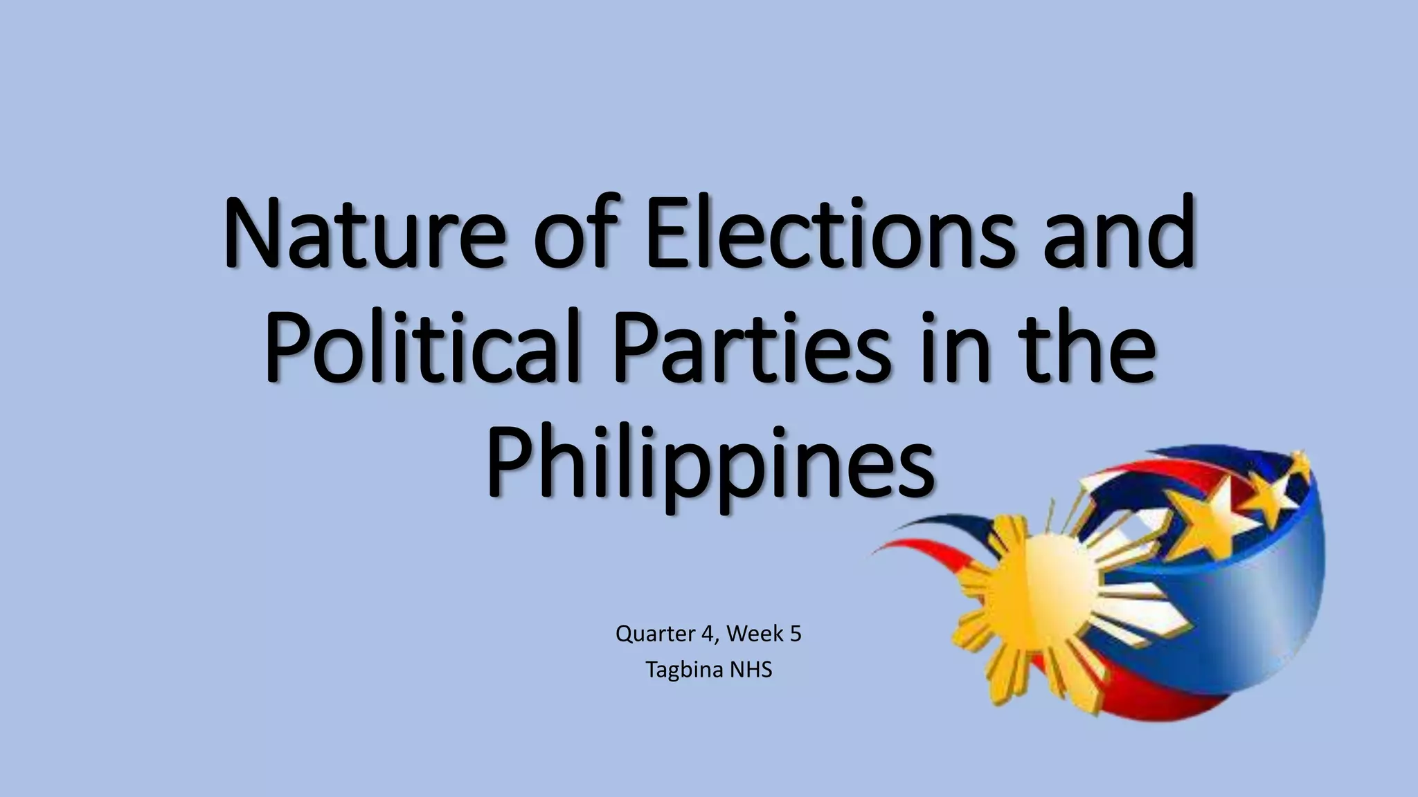 PPG - Elections and Political Parties for COT Q4.pptx