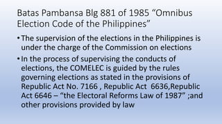 PPG - Elections and Political Parties for COT Q4.pptx