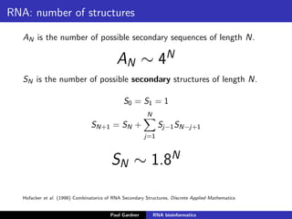 BIOL335: RNA bioinformatics | PDF | Programming Languages | Computing