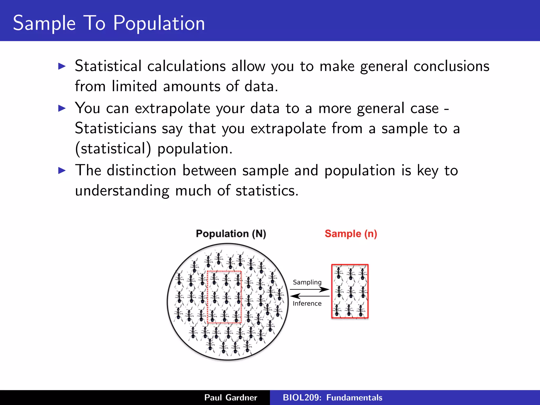 Fundamentals of statistical analysis | PDF