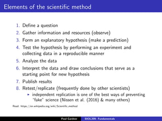 Fundamentals of statistical analysis | PDF