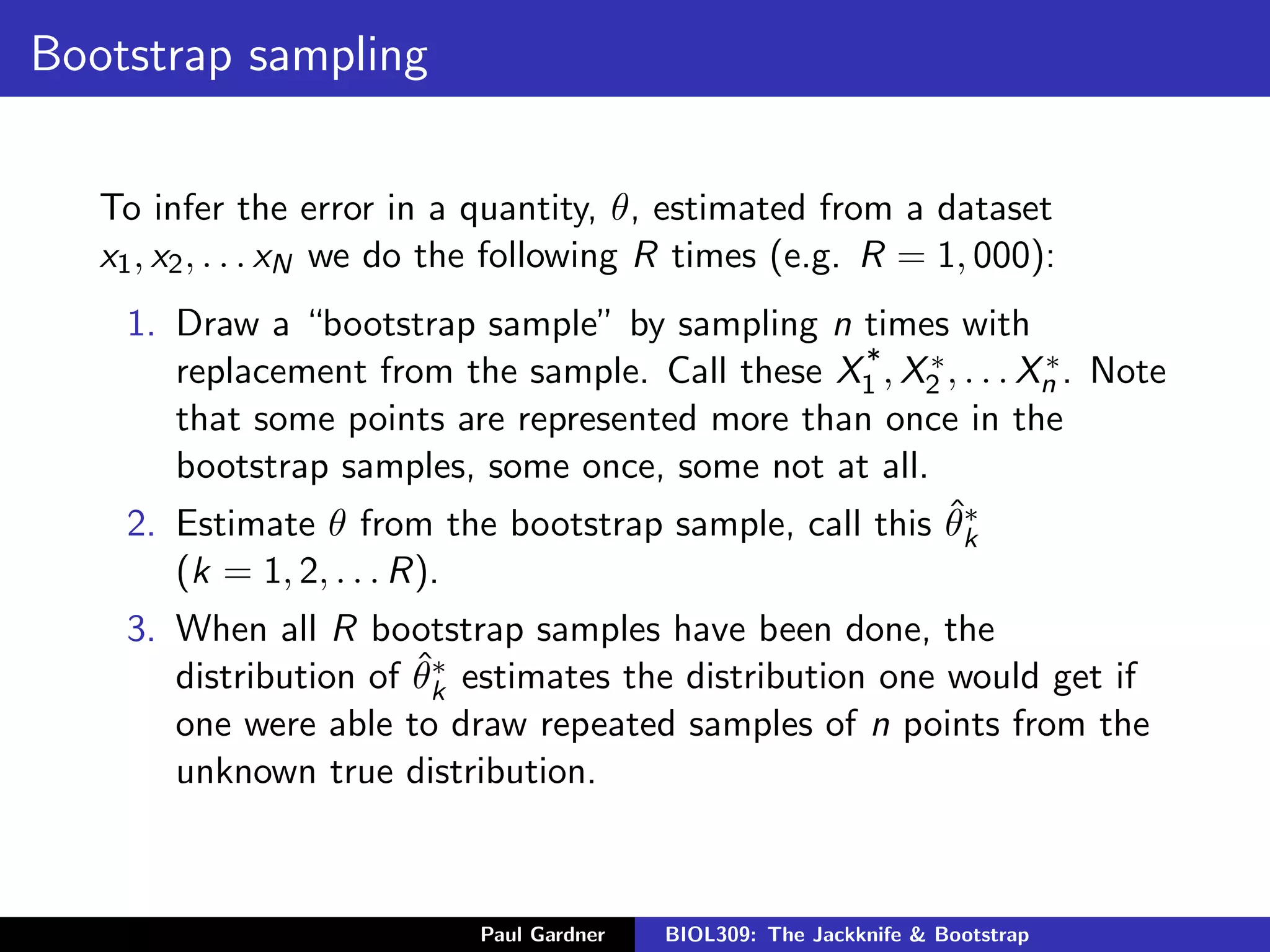 The jackknife and bootstrap | PDF