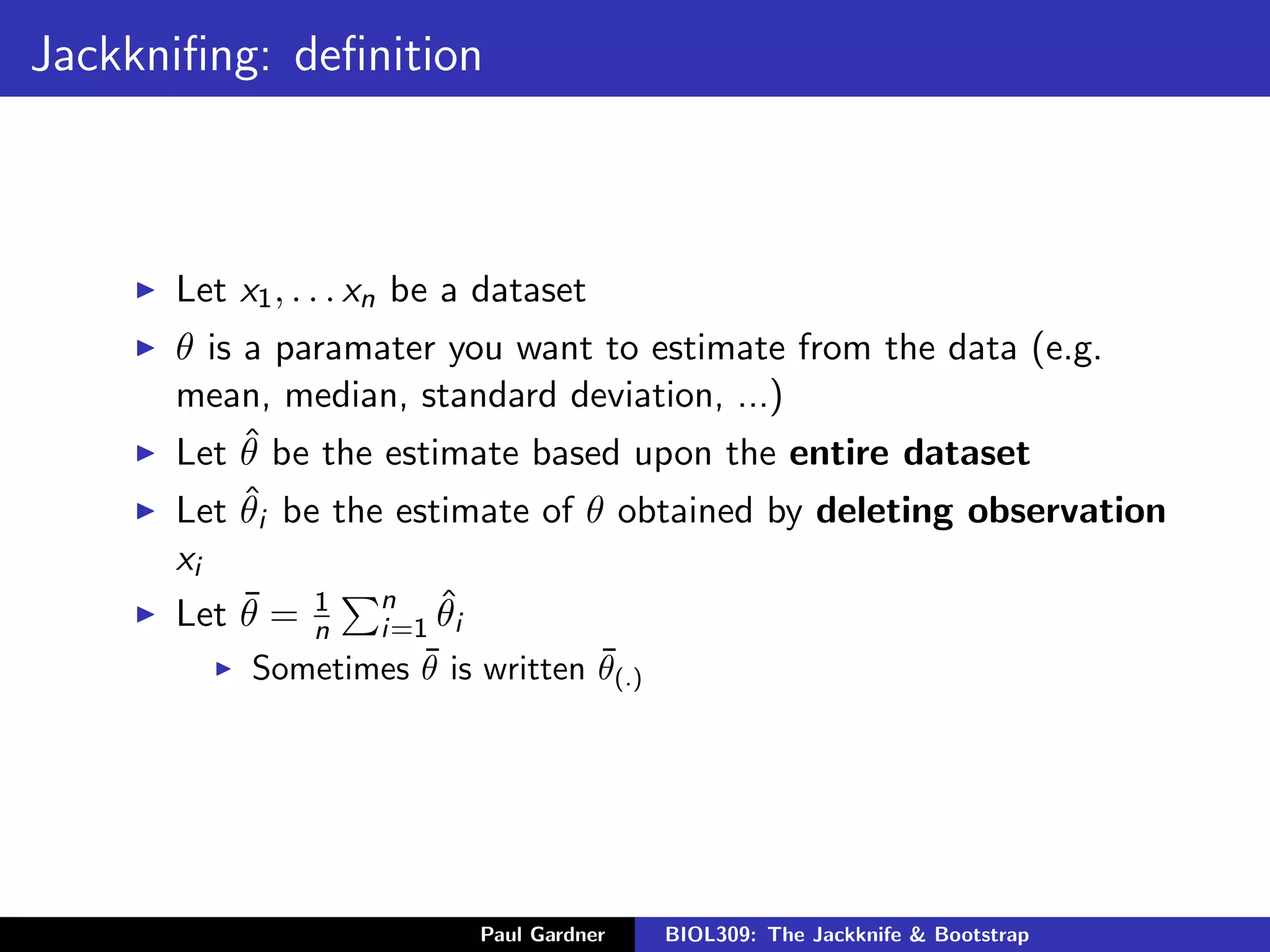 The jackknife and bootstrap | PDF