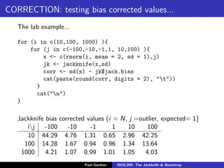 The jackknife and bootstrap | PDF