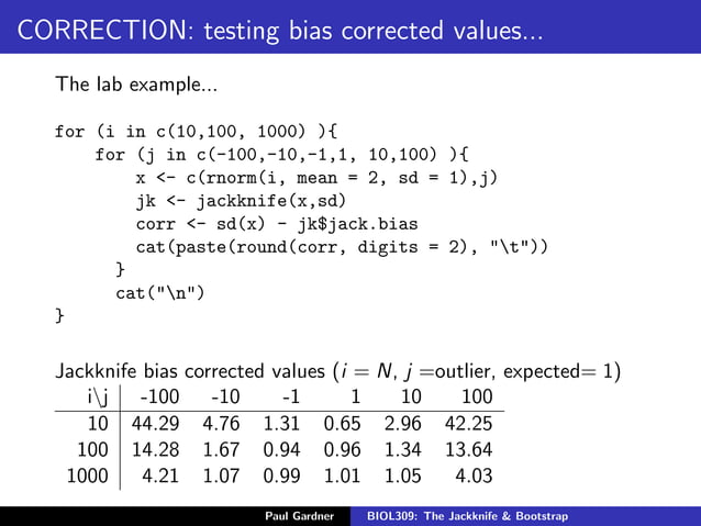 The jackknife and bootstrap | PDF