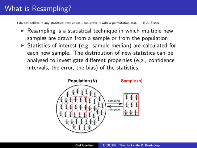 The jackknife and bootstrap | PDF