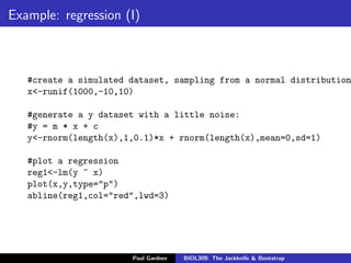 The jackknife and bootstrap | PDF