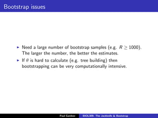 The jackknife and bootstrap | PDF
