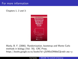 The jackknife and bootstrap | PDF