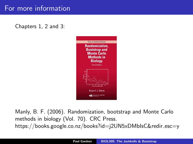 The jackknife and bootstrap | PDF