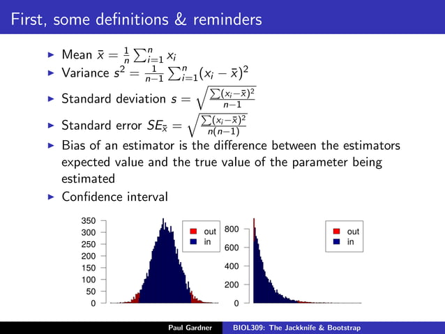 The jackknife and bootstrap | PDF