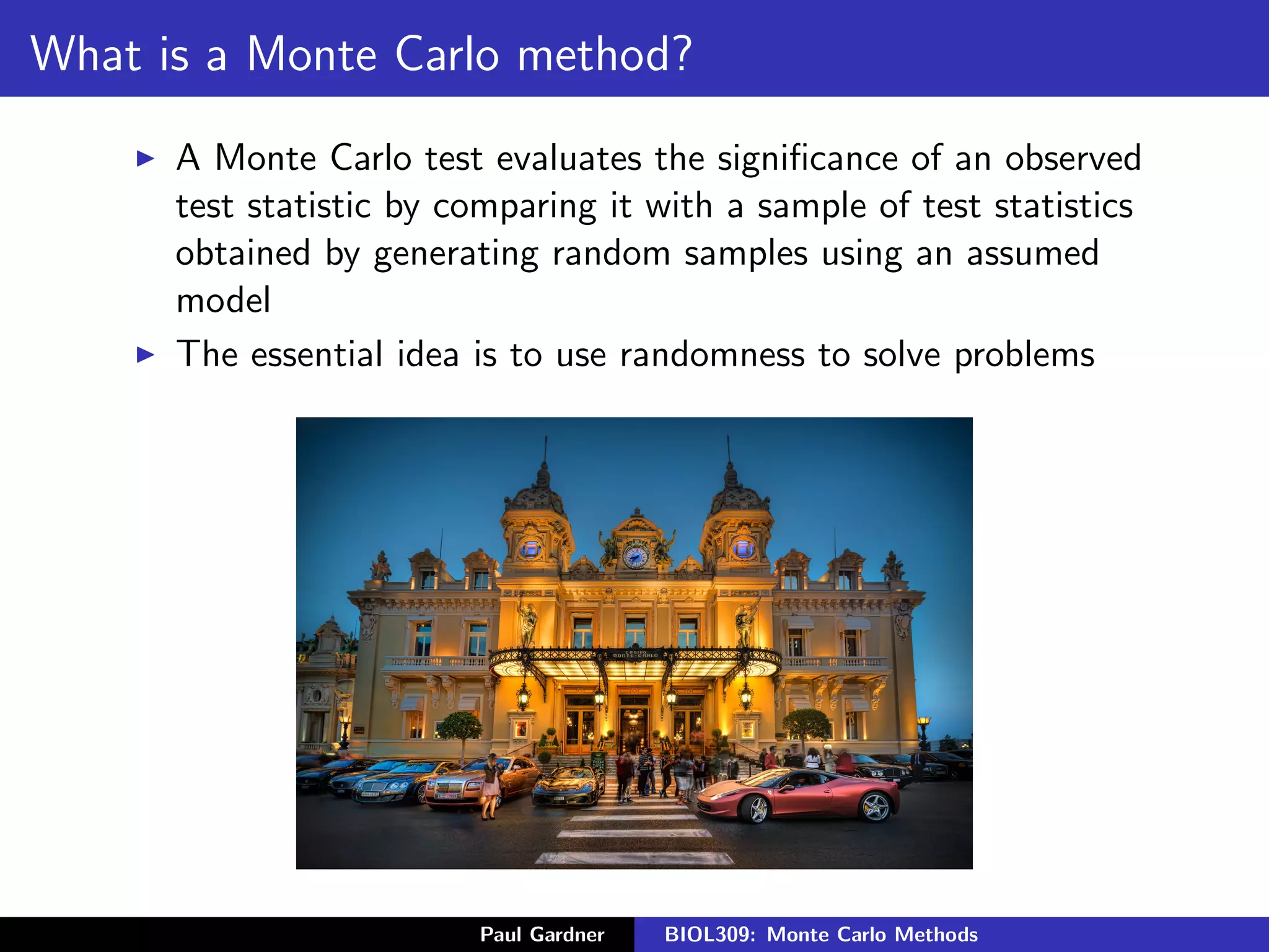 Monte Carlo methods | PDF