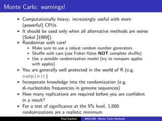 Monte Carlo methods | PDF