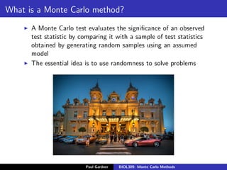 Monte Carlo methods | PDF