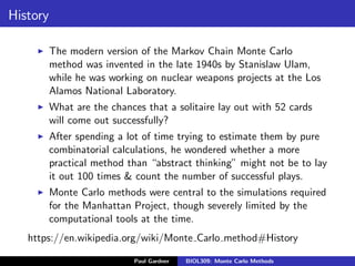 Monte Carlo methods | PDF