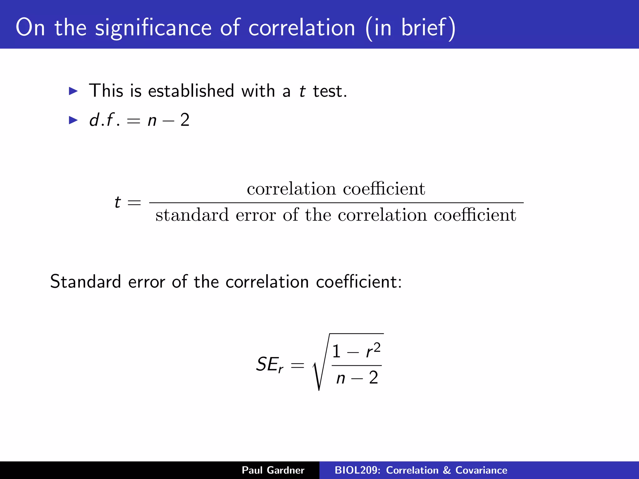 Analysis of covariation and correlation | PDF