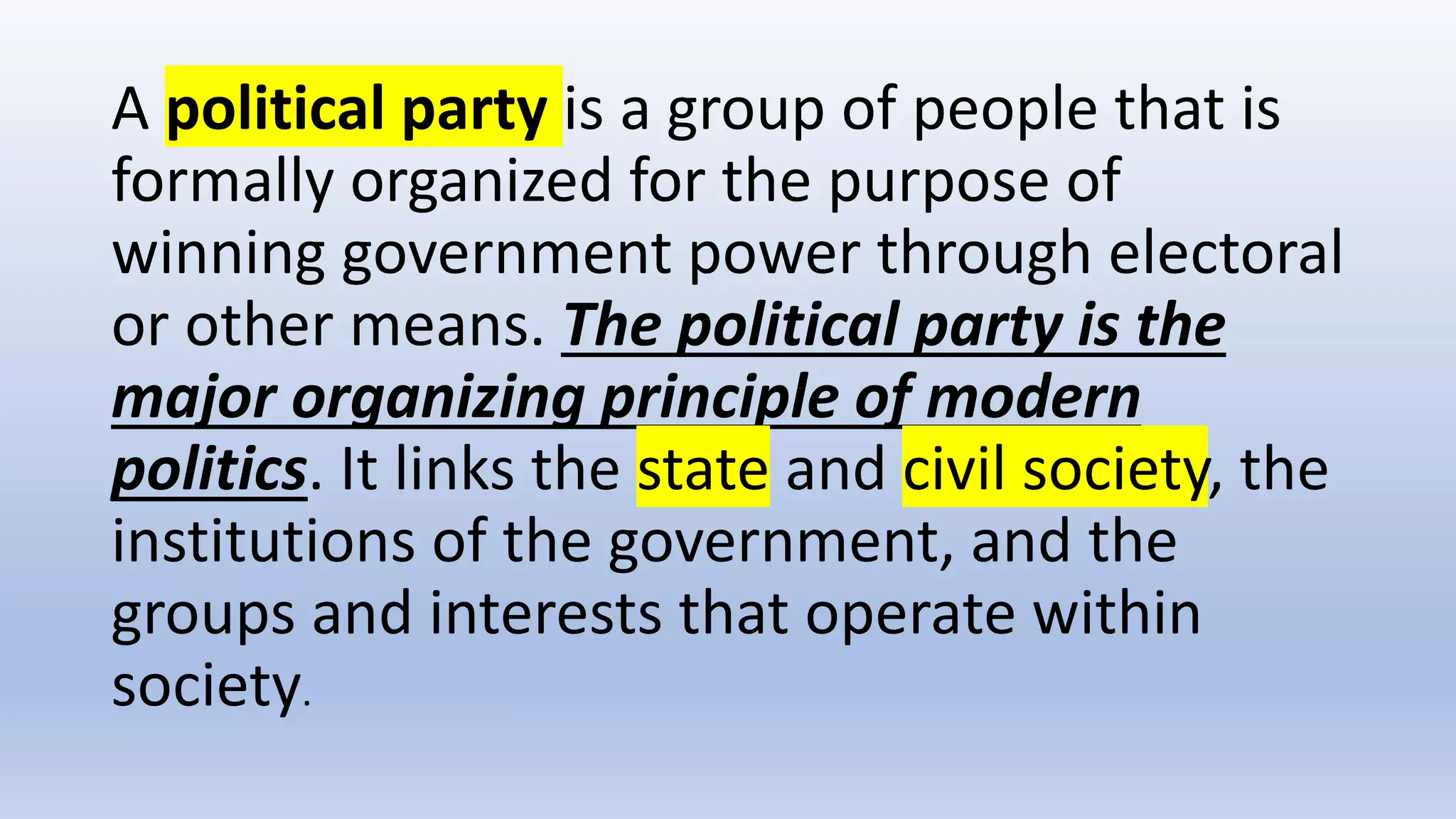 PPG - Nature of Elections and Political Parties W 5.pptx