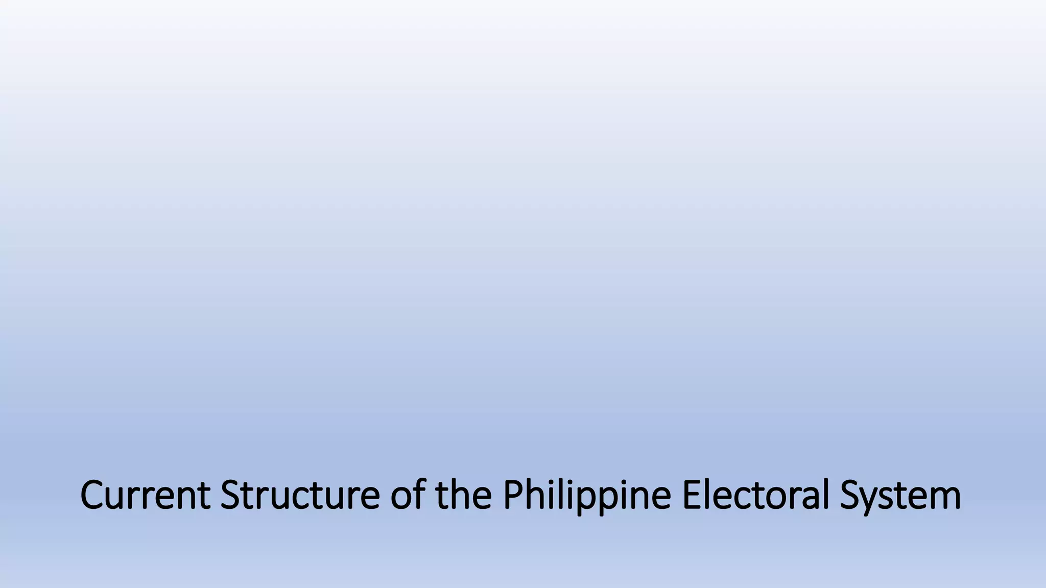 PPG - Nature of Elections and Political Parties W 5.pptx