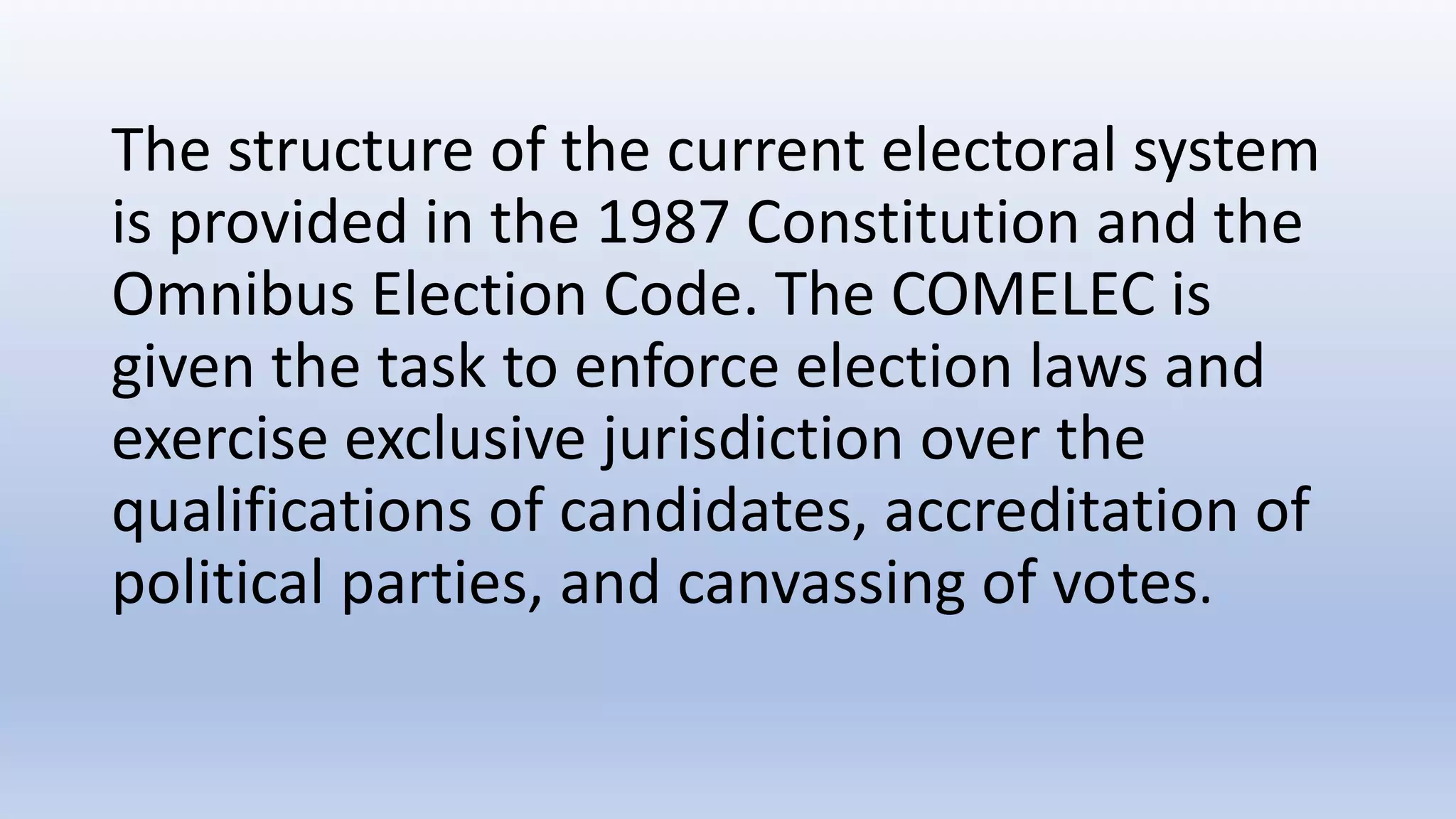 PPG - Nature of Elections and Political Parties W 5.pptx
