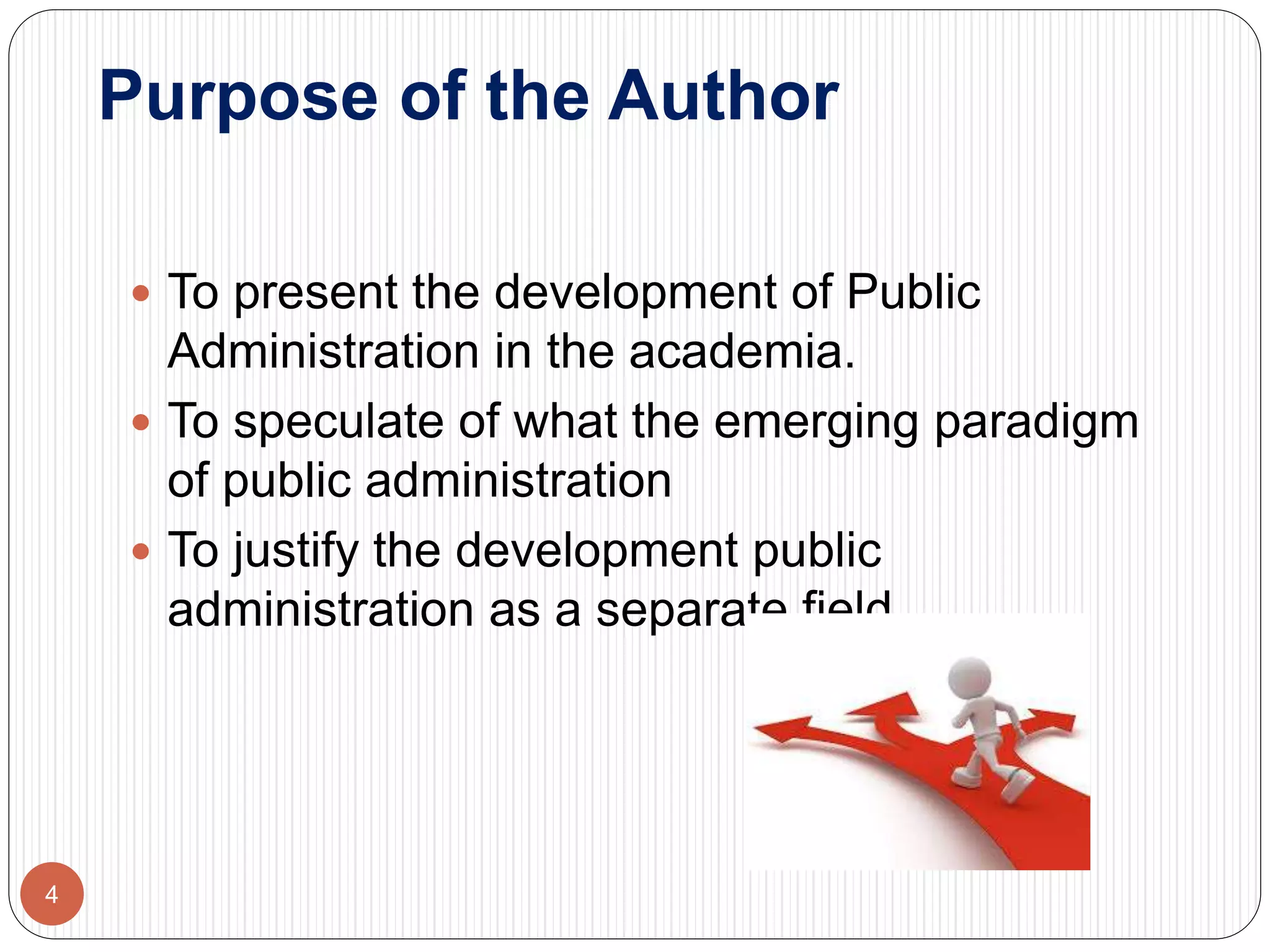 Paradigms of public administration | PPTX