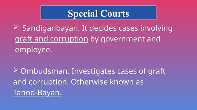 PHILIPPINE POLITICS AND GOVERNANCE- JUDICIARY-HUMSS | PPTX