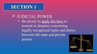 PHILIPPINE POLITICS AND GOVERNANCE- JUDICIARY-HUMSS | PPTX