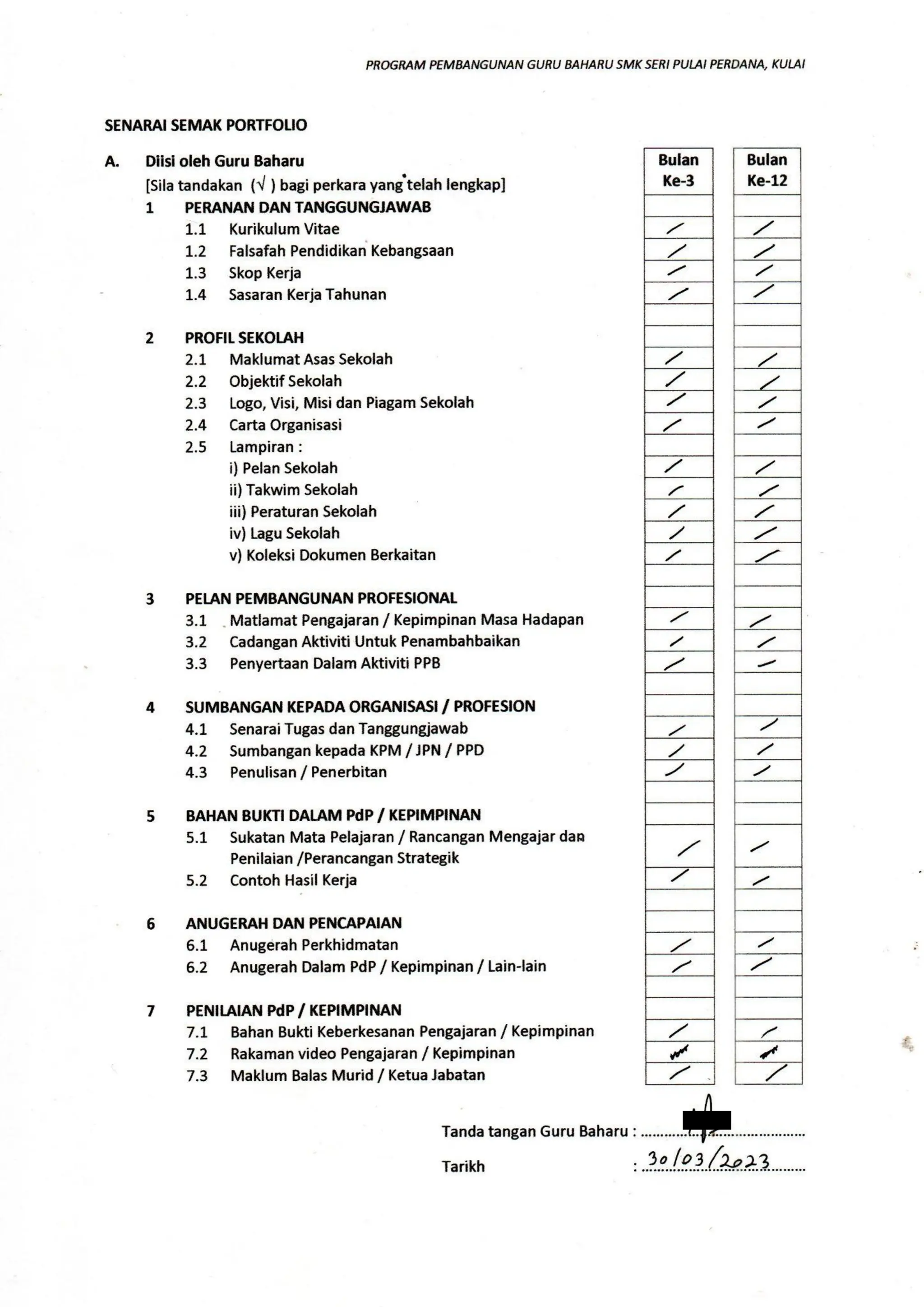 PPGB 2022 CIKGU NAQIB (SMKSPP, JOHOR) - Contoh | PDF
