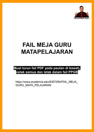 PPGB 2022 CIKGU NAQIB (SMKSPP, JOHOR) - Contoh | PDF