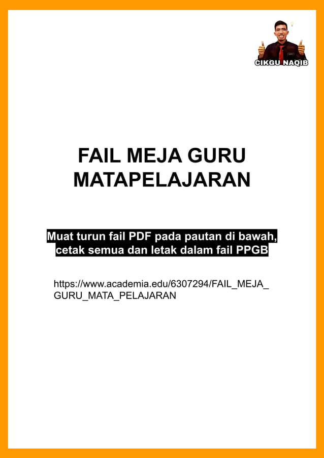 PPGB 2022 CIKGU NAQIB (SMKSPP, JOHOR) - Contoh | PDF