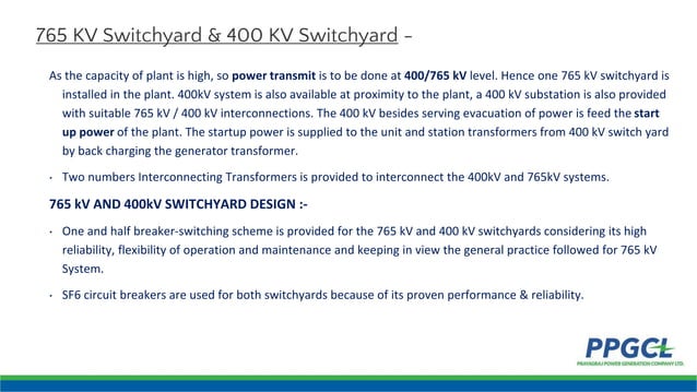 PPGCL Familiarization.pptx | Power and Energy Industry | Industries
