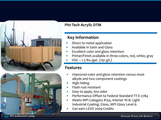 PPG Commercial Overview Presentation | PPTX | Home & Garden
