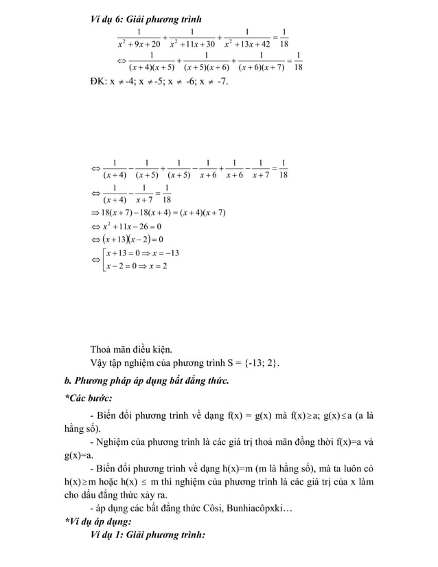 Pp giai pt va hpt khong mau muc | PDF