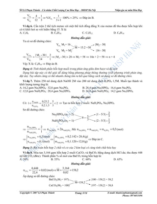 Phương pháp giải toán hóa học hay - sưu tầm | PDF